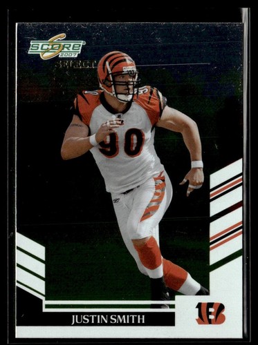 2007 Score Select Justin Smith Cincinnati Bengals #191 | eBay