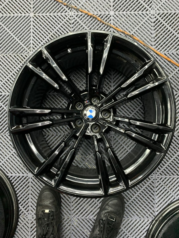 Set of FOUR 2018-2023 OEM BMW F90 M5 Competition / BMW M8 Black 706M ...