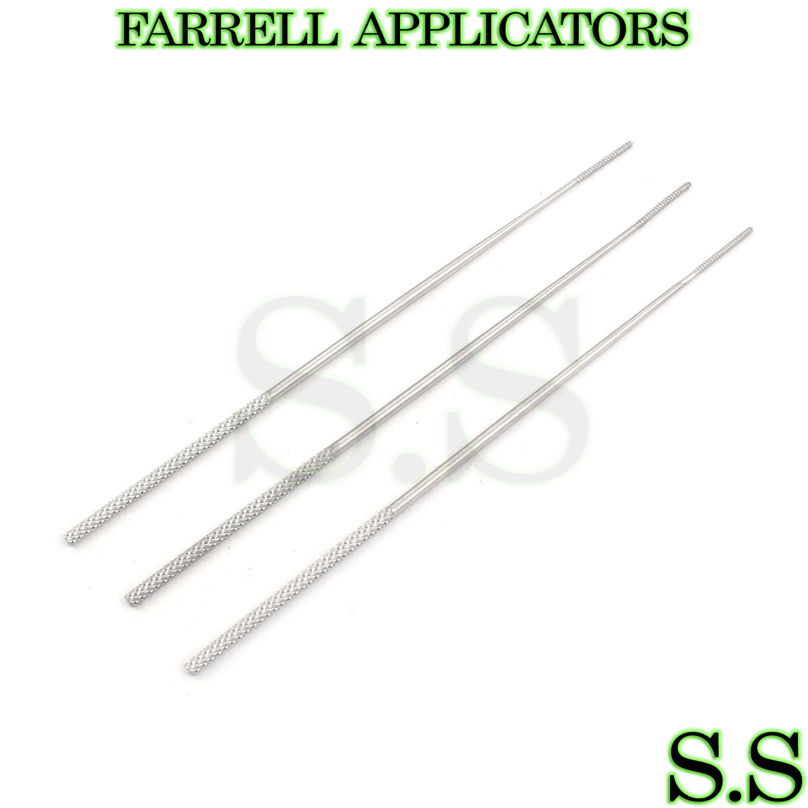 3 FARRELL COTTON APPLICATORS ENT SURGICAL INSTRUMENTS | eBay