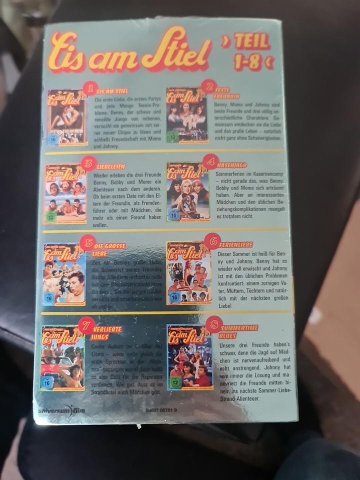 EIS AM STIEL (Popsicle)Teil 1 2 3 4 5 6 7 8 + Bonusfilm DVD BOX Neu ...