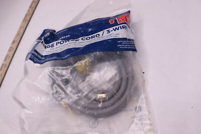 GE Power Cord Grey 3 Wire 50A WX09X10010 741587505754 | eBay