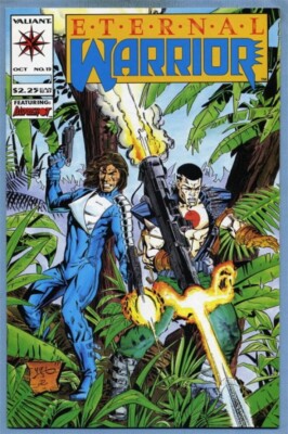 Eternal Warrior #15 (Oct 1993, Valiant) [Bloodshot] Mark Moretti, Yvel ...