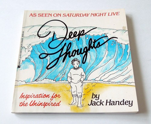 Deep Thoughts - Jack Handey, 1992 sc, Berkley | eBay