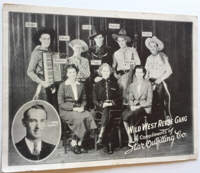 1930's 3 Original Prints Country Western Bands From Star Outfitting Co ...