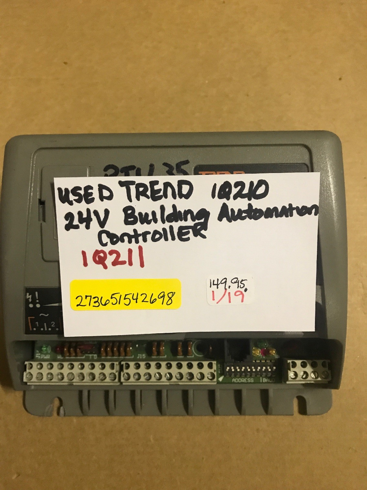 TREND IQ210, IQ211 24V, BUILDING AUTOMATION CONTROLLER, FREE SHIPPING ...