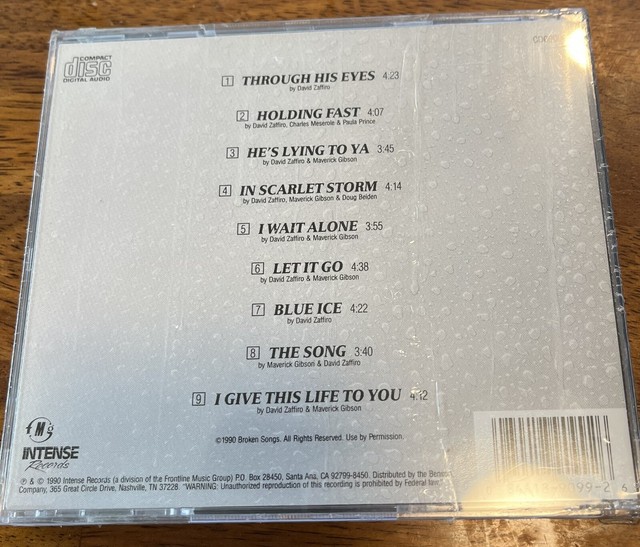 David ZAFFIRO - in Scarlet Storm RARE OOP 9trk 1990 CD NM Bloodgood ...