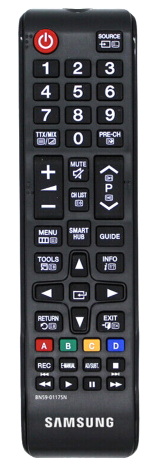GENUINE Replacement Remote Control For Samsung Tv TM1240A UE32H6400 | eBay