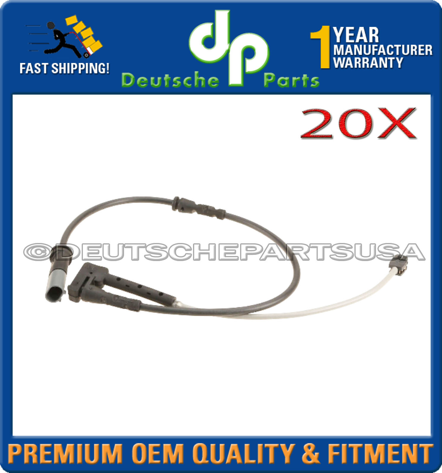FRONT BRAKE PAD SENSOR FOR BMW X1 X2 F48 F39 MINI COOPER CLUBMAN ...