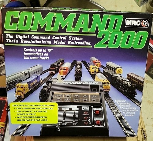 MRC Command 2000 Digital Model Train Control Package Union Pacific ...