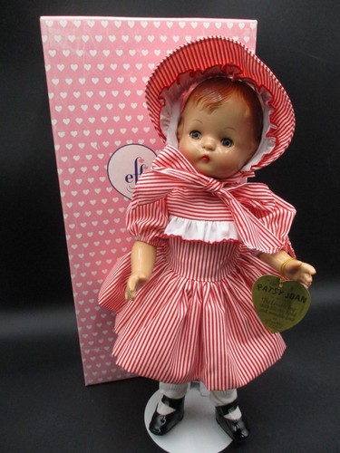 16" Effanbee Patsy Joan Reproduction Doll MV248 in Box with Tag & Stand ...