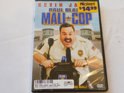 Paul Blart: Mall Cop DVD 2009 Comedy Widescreen Rated PG Kevin James ...