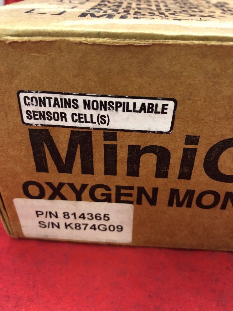 MSA MiniOX 3000 Oxygen Monitor O2 Analyzer for sale online | eBay