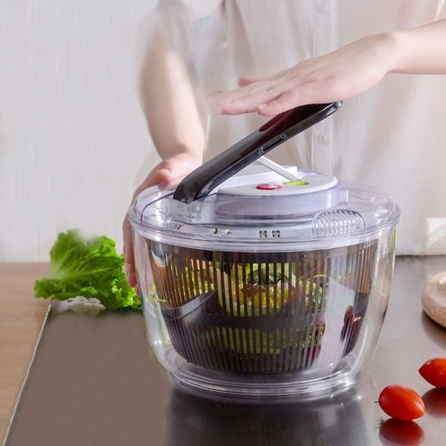 Drying Machine Greens Washer Vegetables Dryer Salad Spinner Fruits ...