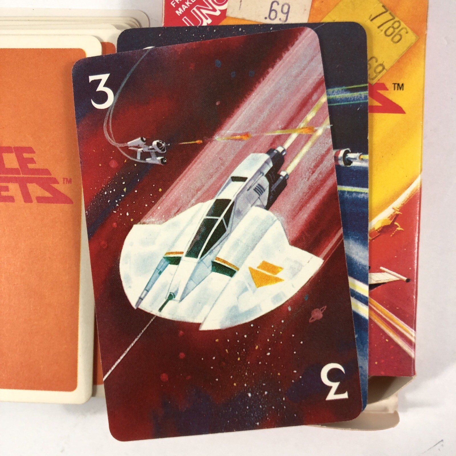 Vintage 1969 Space Race Planets Card Game Lost on the Moon Saturn ...