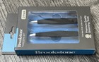 Brookstone 2-Pk Tweezer Set premium quality grooming tools stainless ...