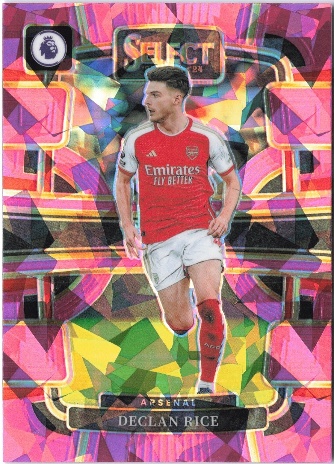2023-24 Panini Select Premier League - Terrace Declan Rice #6 Pink Ice ...
