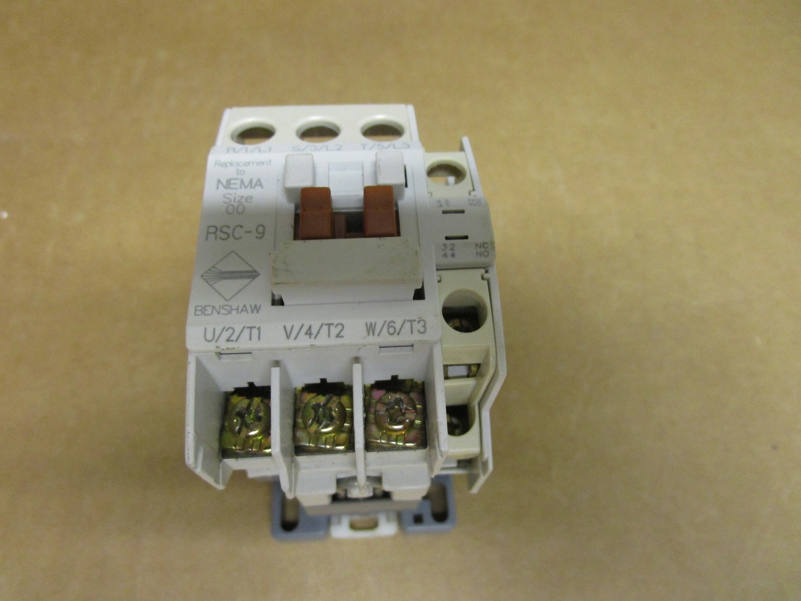 BENSHAW CONTACTOR RSC -9 SIZE 00 SZ 00 120V COIL 20A AMP 600Vac RSC 9 ...