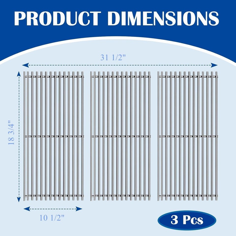 720-0709 Cooking Grate Grid for Kitchen Aid Grill Parts 720-0709C 720 ...