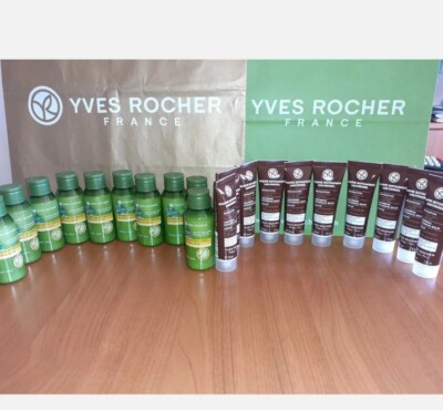 Yves Rocher Set Nr. 20 Pezzi 10 Shampoo Nutrizione + 10 Balsamo ...