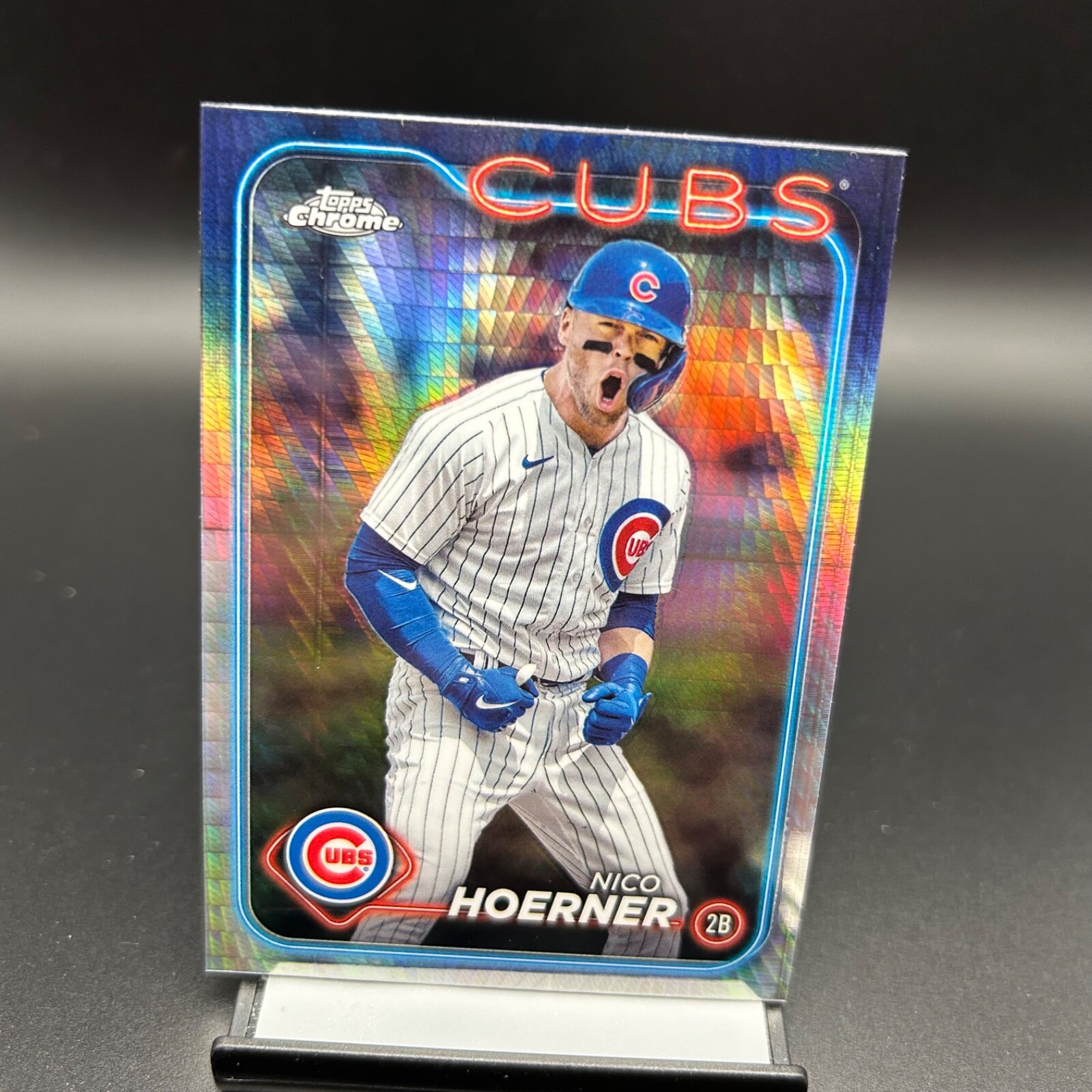 2024 Topps Chrome Prism Refractor #141 Nico Hoerner Chicago Cubs | eBay