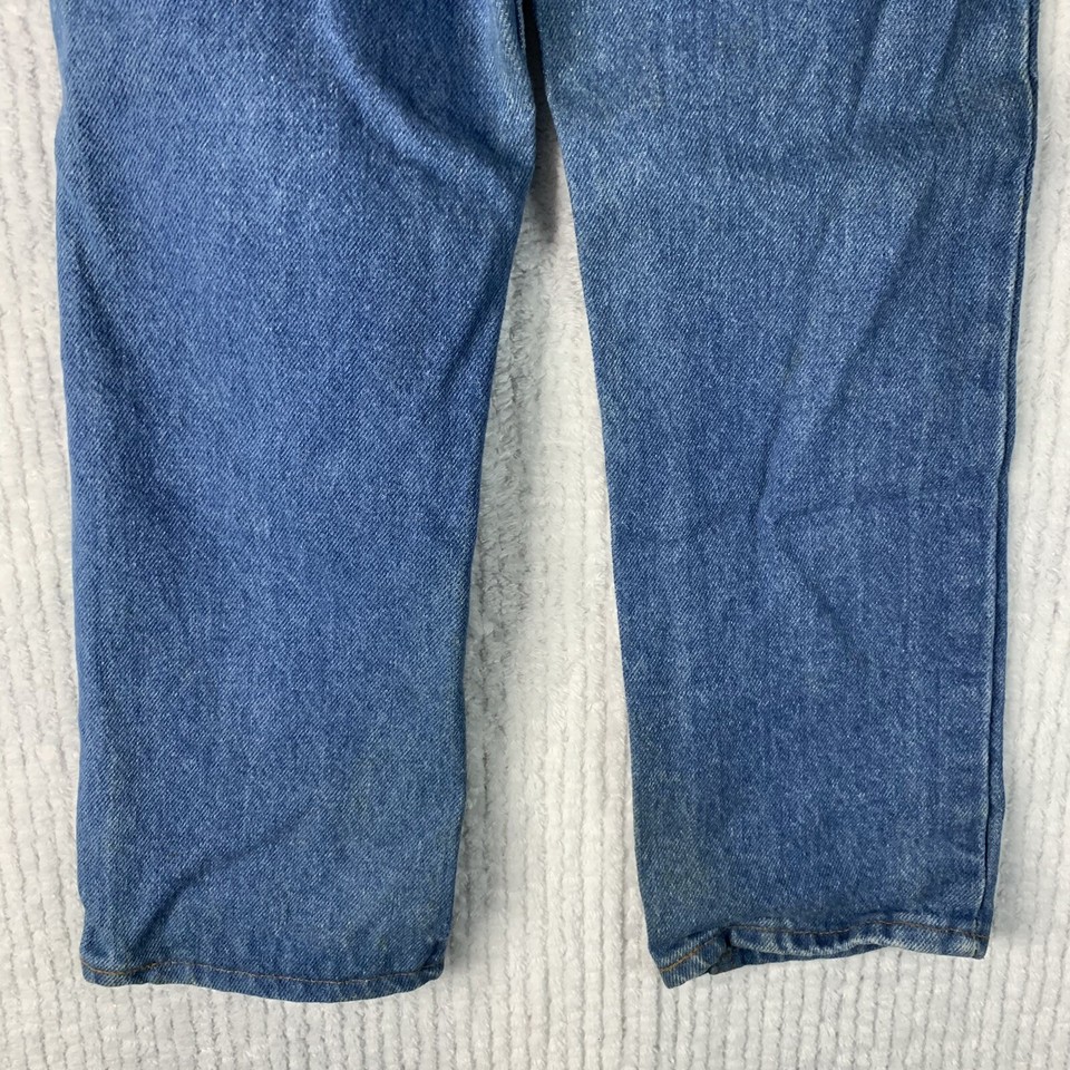 Vtg JC Penny Plain Pockets Boys SZ 8 Regular Straight Leg Jeans Made In ...