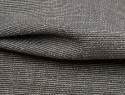 Holly Hunt Nubby Linen Weave Uphol Fabric- Fine Company Palladium 1.2 ...