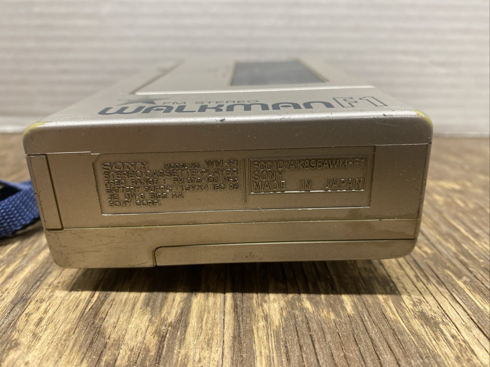 Vintage Sony Walkman Wm- F1 FM Stereo Cassette Player for sale online ...