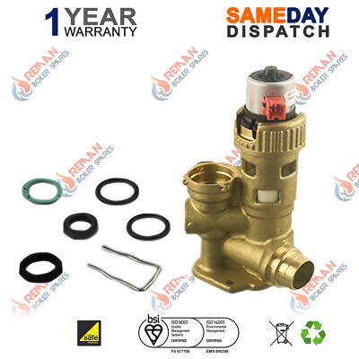 Vaillant EcoTec Pro 24 & 28 Boiler Diverter Valve (Brass) 0020132682 ...