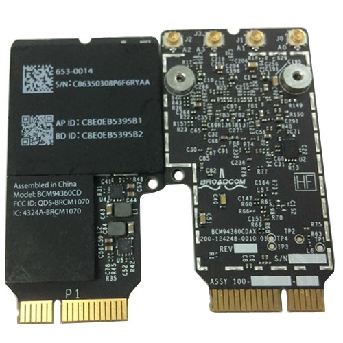 Broadcom BCM94360CD 802.11ac WiFi card+Bluetooth 4.0 for Apple 27" iMac ...
