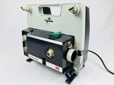 Vintage Elmo Projector GP-E Standard 8mm Super 8 Adjustable Speed Movie ...