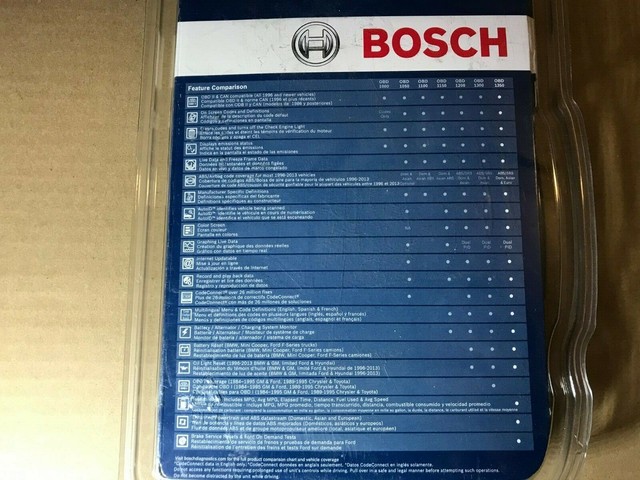Bosch OBD 1350 ProGrade OBDII Scan Tool for sale online | eBay