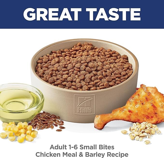 Hill's Science Diet Adult Light Small Bites Chicken Meal & Barley Dry ...