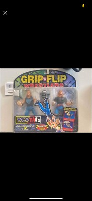 WCW NWO Flip And Grip DDP Raven Figure Diamond Dallas Page WWE ECW TNA ...