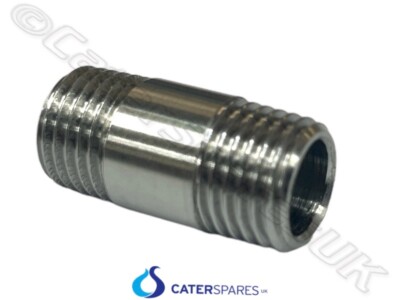 56636 HENNY PENNY PRESSURE FRYER MALE BARREL NIPPLE THREAD 1/4" NPT ...