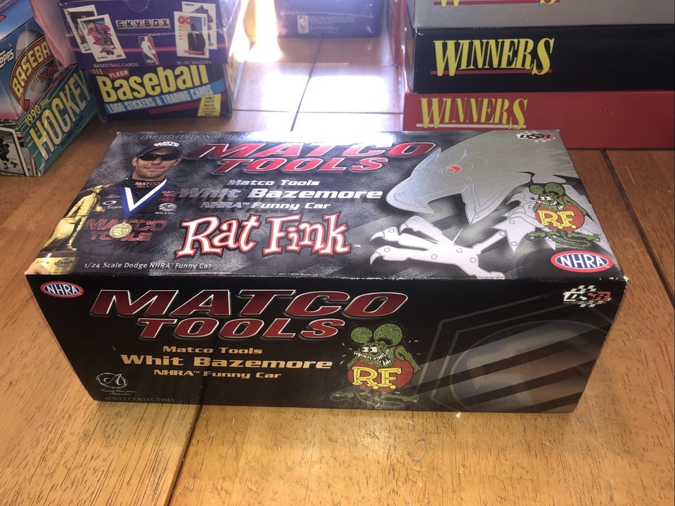 RAT FINK MATCO TOOLS WHIT BAZEMORE NHRA FUNNY CAR 1:24 1 Of Only 1500 ...