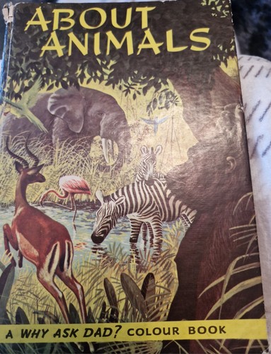 ABOUT ANIMALS by JOAN BUNN-RICHARDS Hardback D/W Pub. WARD LOCK 1959 ...