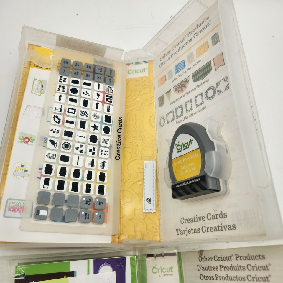 Cricut Art Cartridge Lot Creative Cards Elegant Edges Fixing Up The ...
