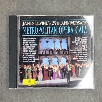 James Levine's 25th Anniversary Metropolitan Opera Gala Music | eBay