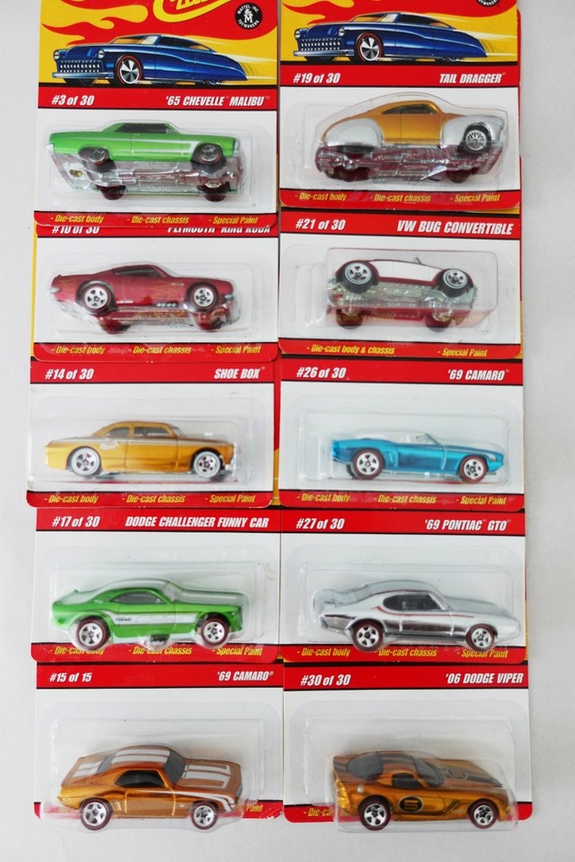 Lot of 10 different Hot Wheels Classics (9 Series 3 & 1 Series 4 ...