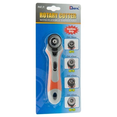 Dafa 28mm Rotary Cutter with flexible safeguard - right or left handed ...