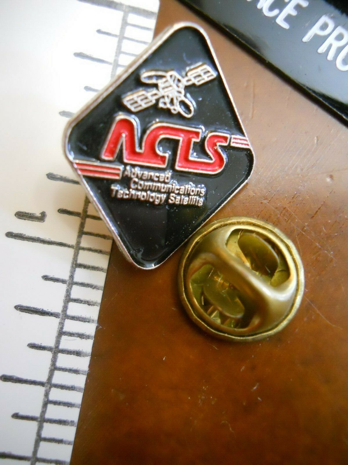 NASA ACTS SATELLITE PIN (NEW ON CARD) | eBay