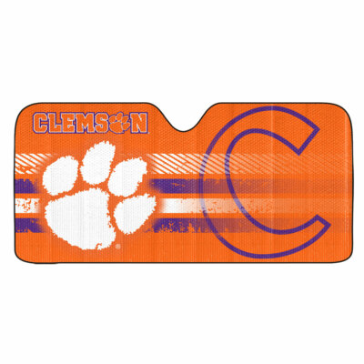 Fanmats Team Promark NCAA Clemson Tigers Car Truck Folding Sunshade | eBay