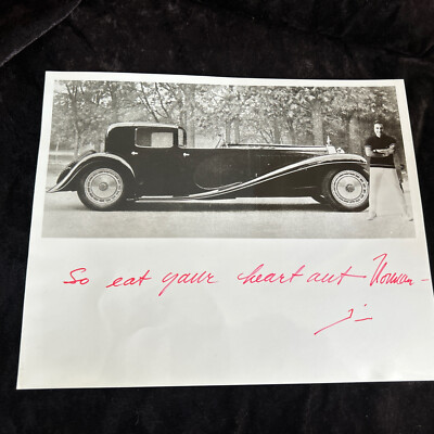 1927 Bugatti Type 41 Royale Stretch Limousine Photograph 8 x 10 | eBay