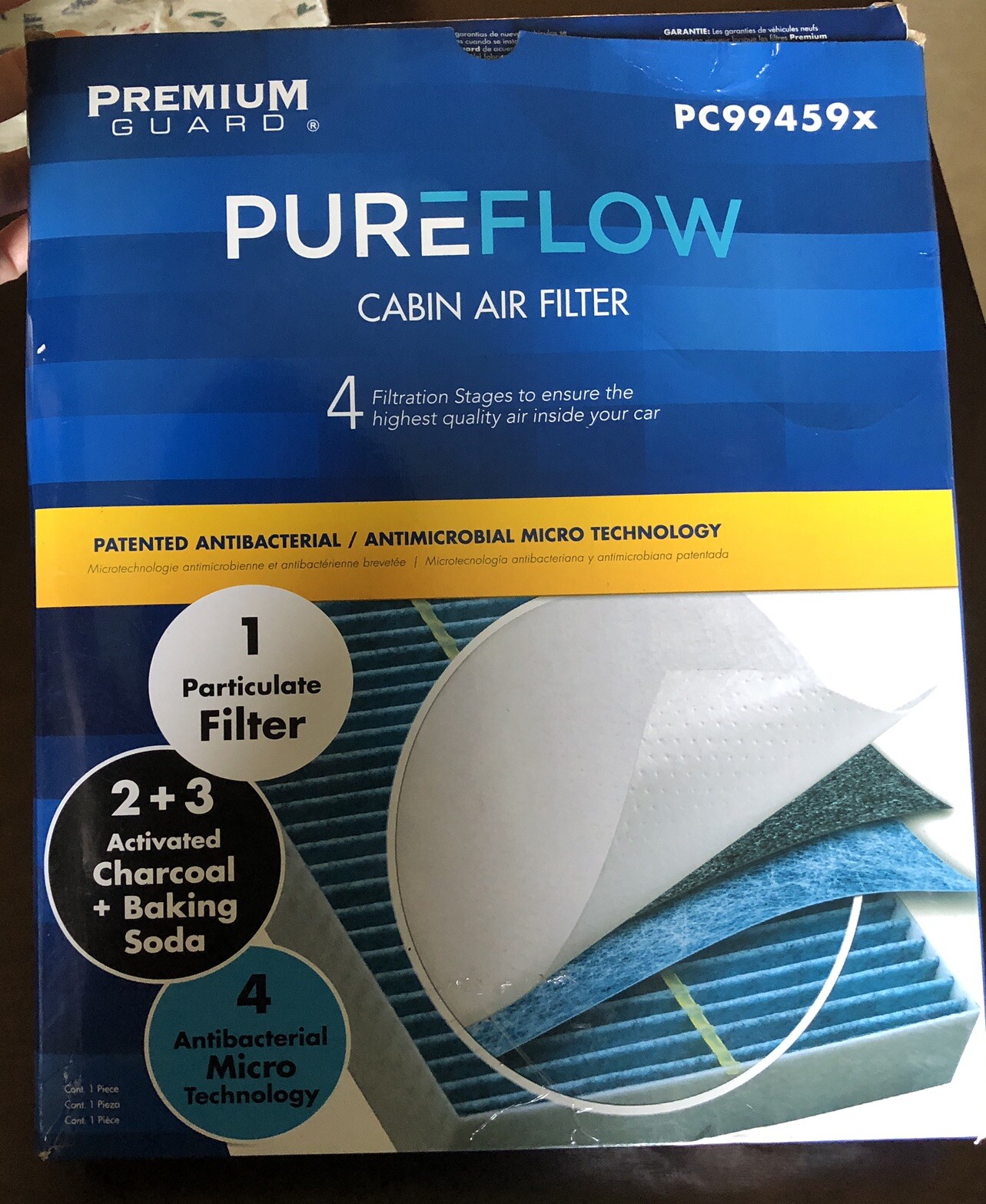 Pureflow Cabin Air Filter PC99459X | Fits 2023-16 Tesla X Count (Pack ...