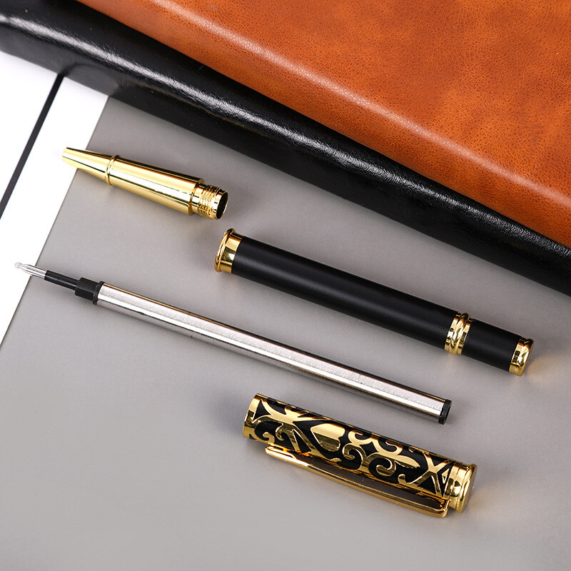 Classic Metal Roller Ballpoint Pen Office Executive Business Men ...
