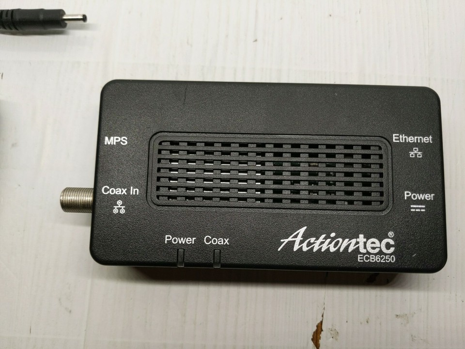 Actiontec ECB6250 MoCA 2.5 Network Adapter for Ethernet Over Coax #E1 ...