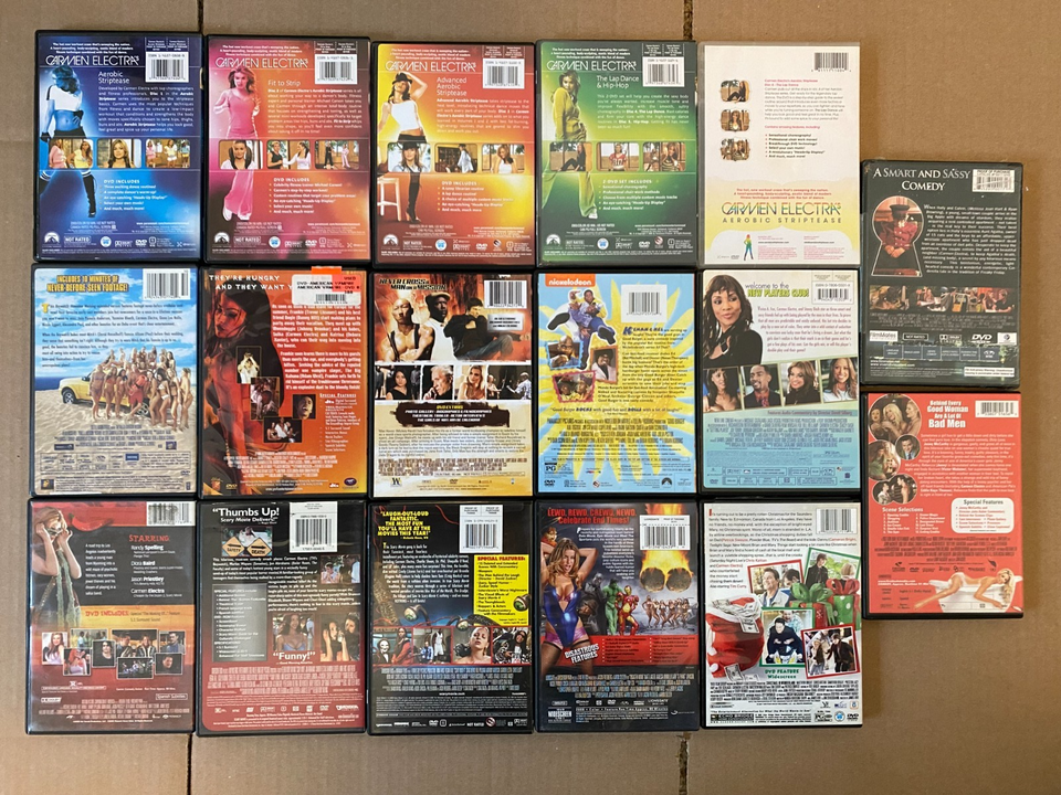 CARMEN ELECTRA DVD Collection-17 Movies! Baywatch, Scary Movie, Jenny ...