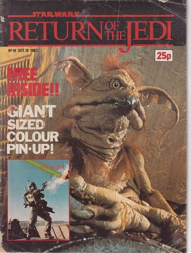 43203: Marvel Comics RETURN OF THE JEDI WEEKLY UK MAGAZINE #18 VG Grade ...