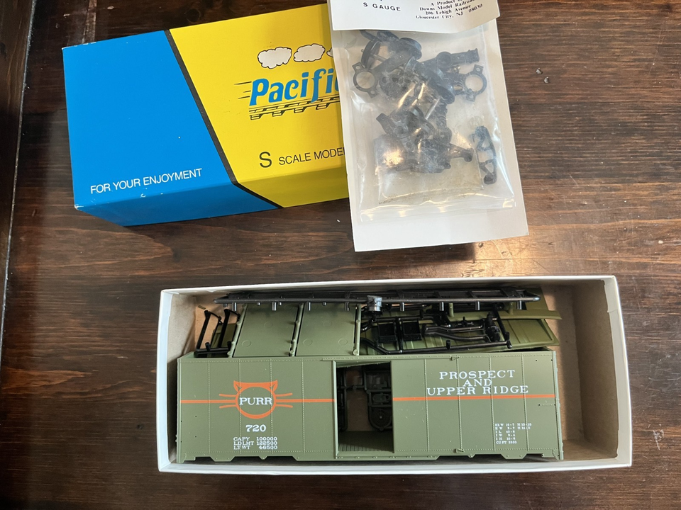 Pacific Rail Shops S scale Model Railroad Kit | eBay
