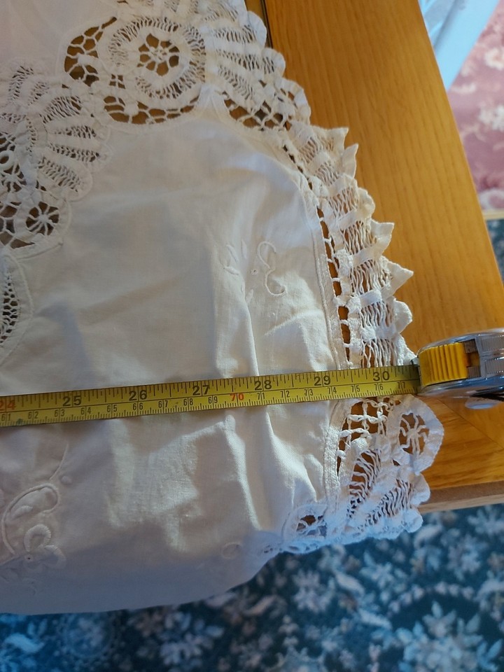 Vintage Handmade Doily Crochet Tablecloth | eBay UK